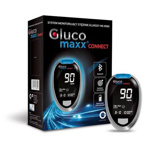 Glukometr Glucomaxx® CONNECT – Genexo24