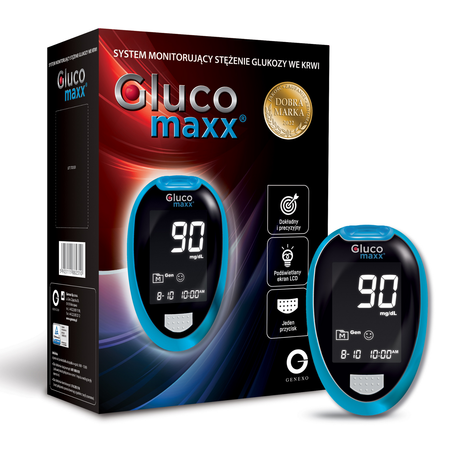 Glukometr Glucomaxx® – Genexo24